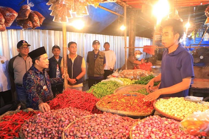 Proses Relokasi Pedagang Pasar Anyar Mulai Dimanfaatkan Berdagang