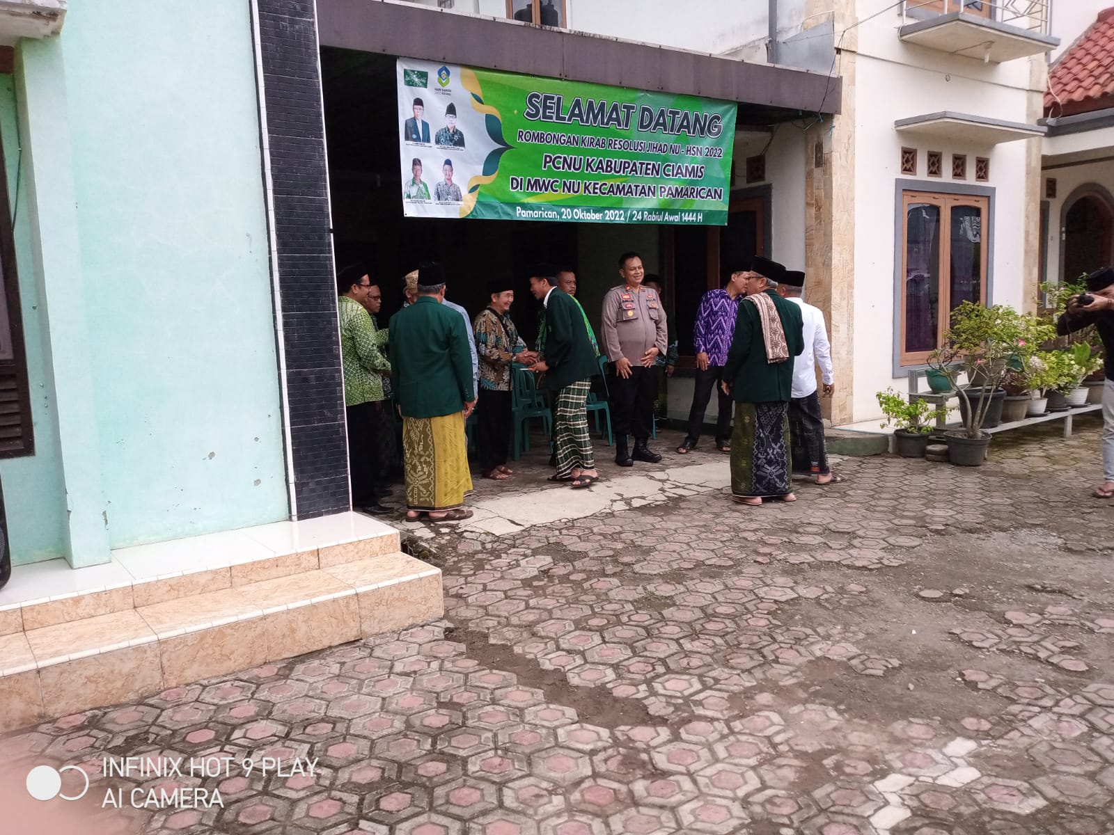 Mwc Nu Pamarican Menyambut Kirab Resolusi Jihad Pcnu Ciamis