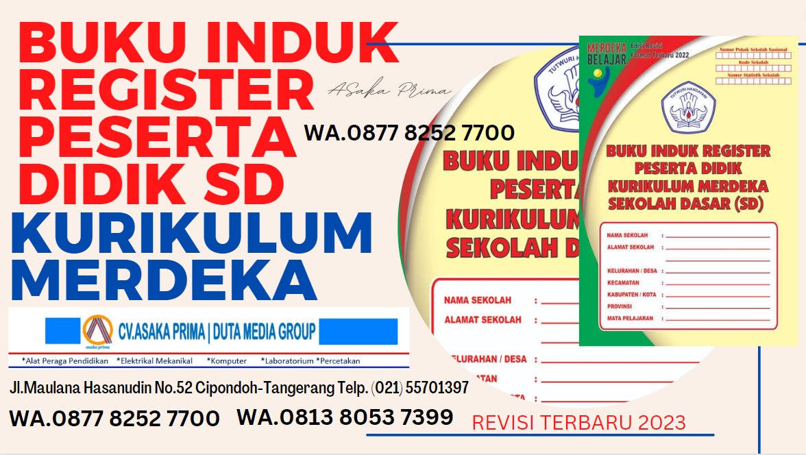 Buku Induk Sd Kurikulum Merdeka Terbaru 2023 Buku Induk Sd Kurikulum