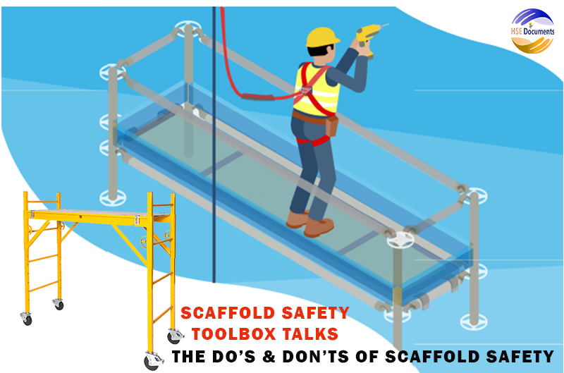 Toolbox Talk Scaffolding Safety Safety Posters Scaffolding Safety My