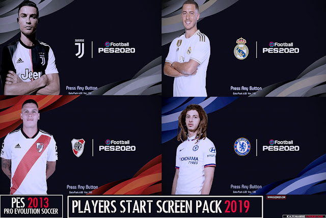 Pes 2013 Players Start Screen Pack 2019 Kazemario Evolution