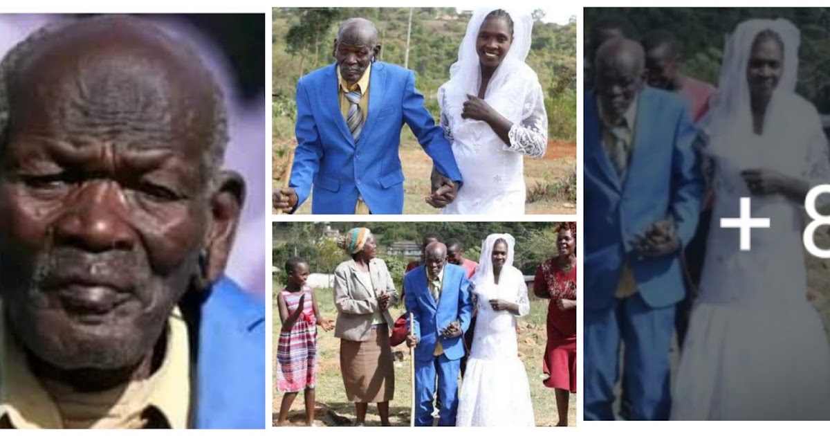 99 Year Old Man Marries For The First Time To His 40 Year Old