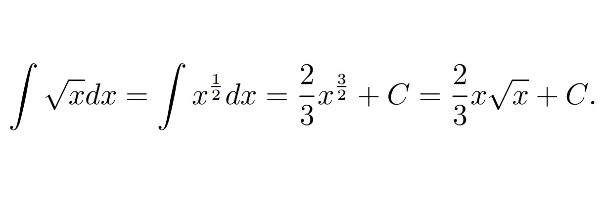 What Is Integral Of Root X ∫√xdx Root X Integrate ~ Mathematics