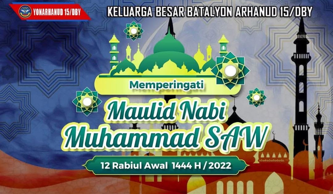 Selamat Memperingati Maulid Nabi Muhammad Saw 12 Rabiul Awal 1444 H