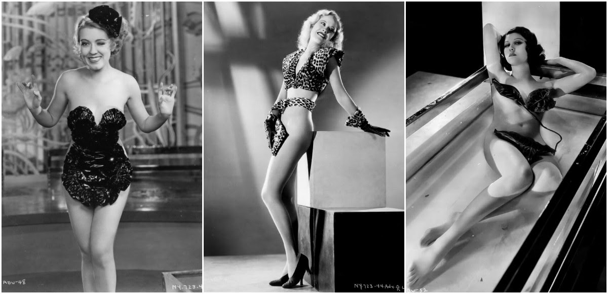 Vintage Photographs Of Beautiful Ladies In Revealing Costumes For The