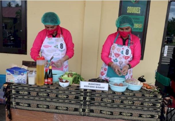 Peringati Hkgb Ke 70 Bhayangkari Cabang Kupang Gelar Lomba Masak Dan Dance