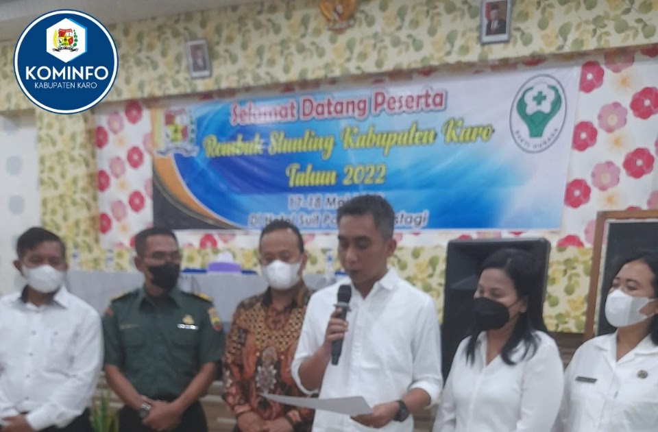 Pelaksanaan Aksi 3 Rembuk Stunting Kabupaten Karo Tahun 2022