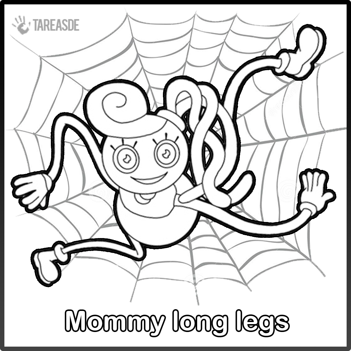 Mommy Long Legs Para Colorear Imagenes De Amor Bonitas