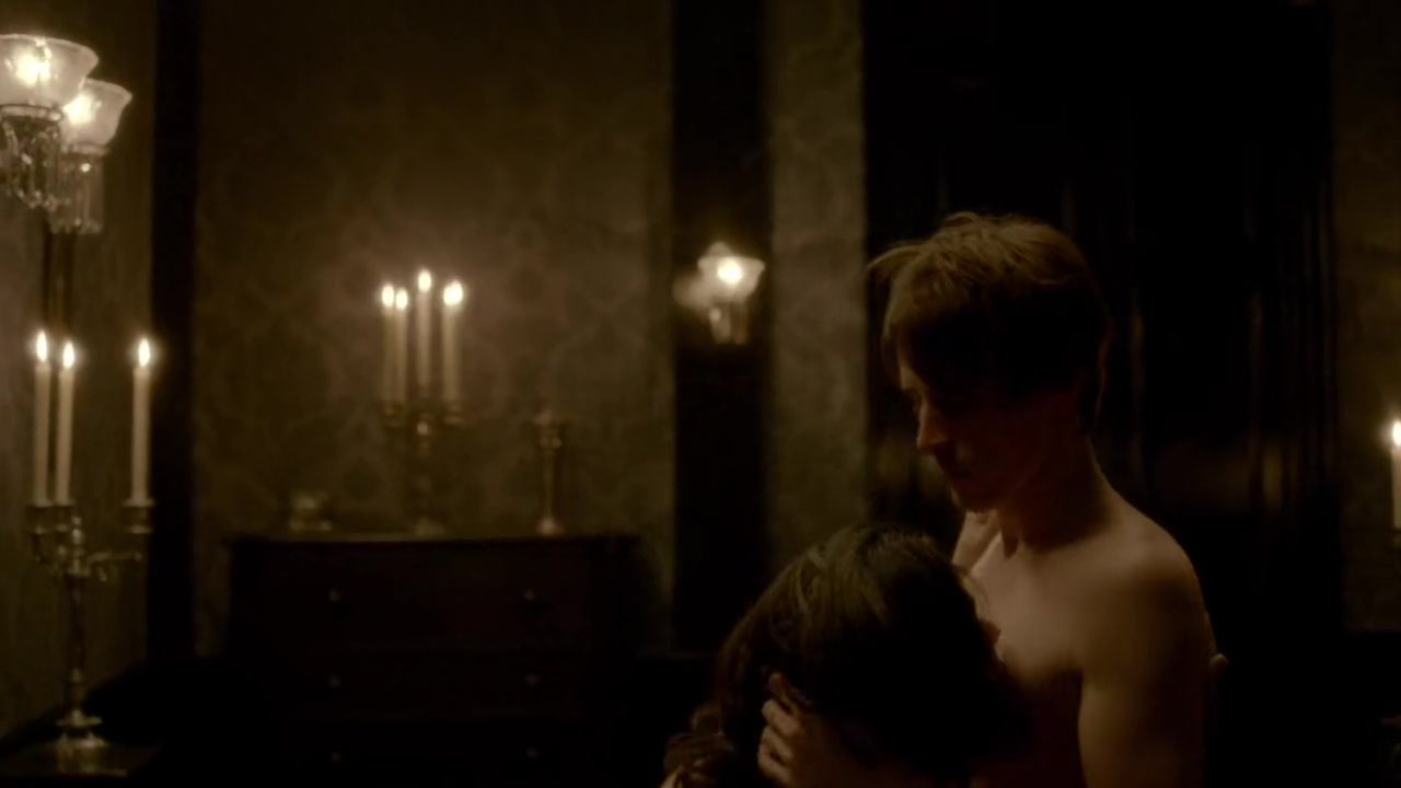 Auscaps Reeve Carney And Jonny Beauchamp Nude In Penny Dreadful 2 05