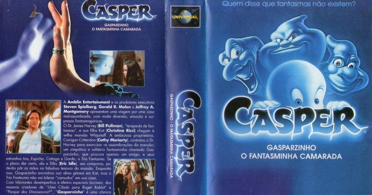 Mundo Vhs Gasparzinho O Fantasminha Camarada