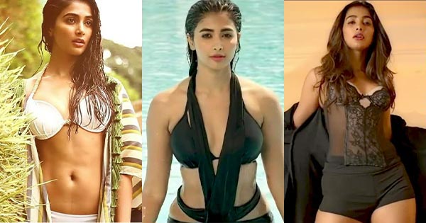 18 Hot S Of Pooja Hegde In Bikini Swimsuits Lingerie Saree And More