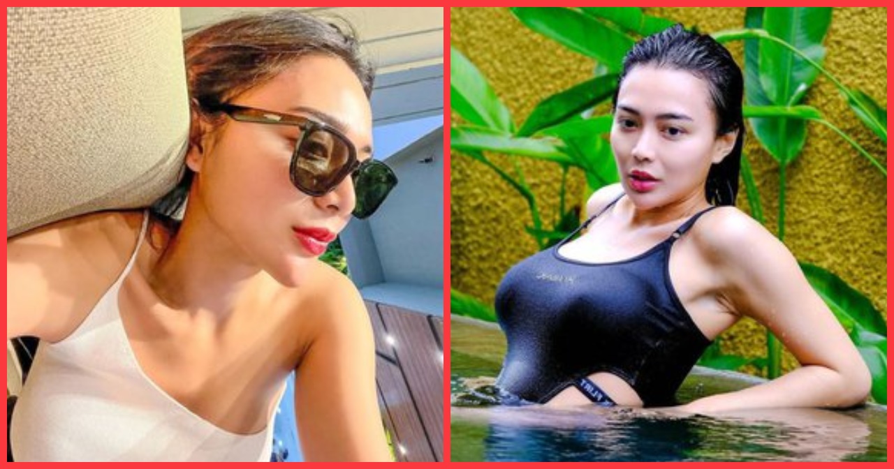 8 Potret Wika Salim Pamer Pose Hot Di Kolam Renang Sukses Bikin