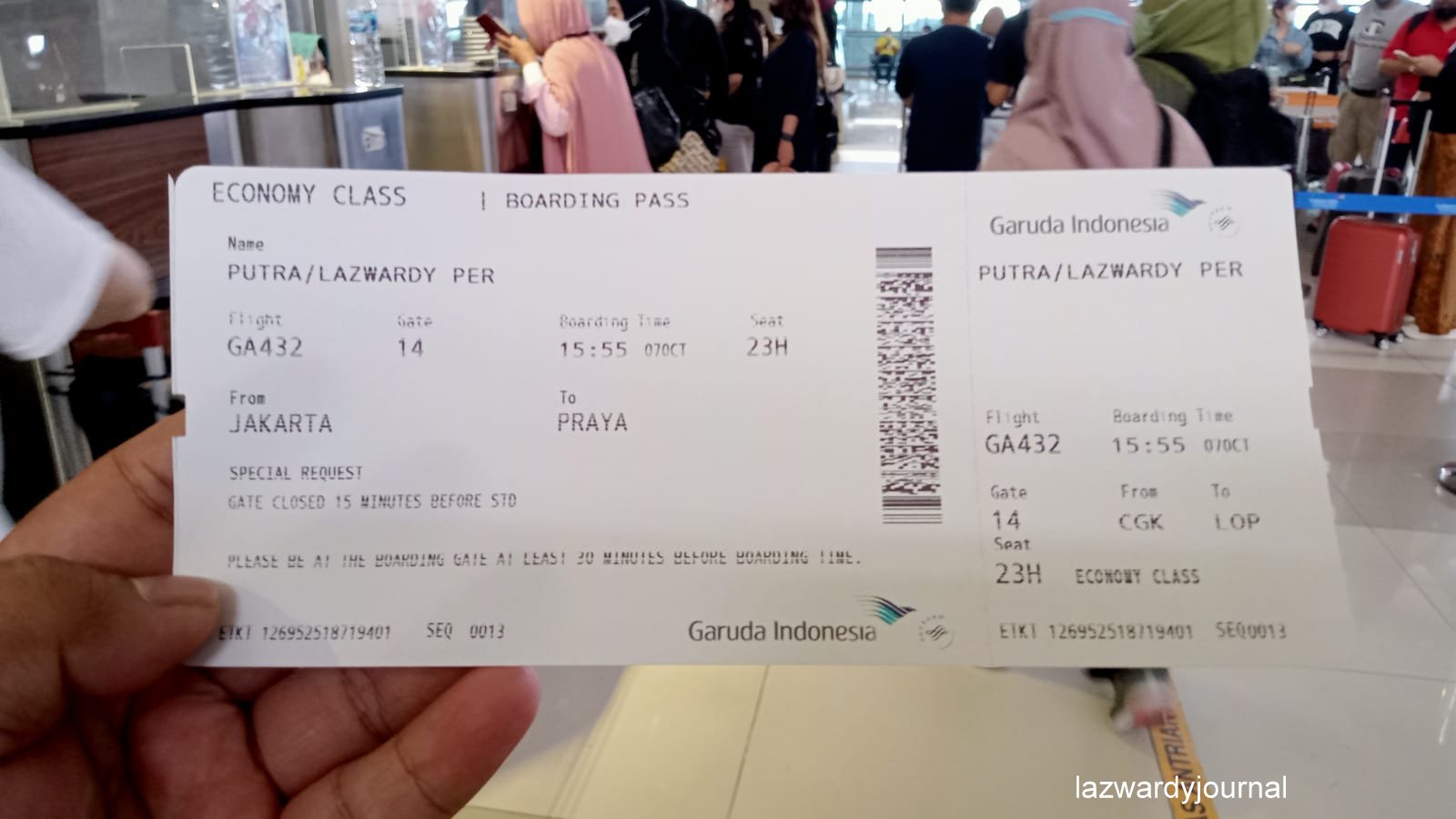 Masih Nyaman Terbang Bersama Garuda Indonesia ~ Lazwardy Journal