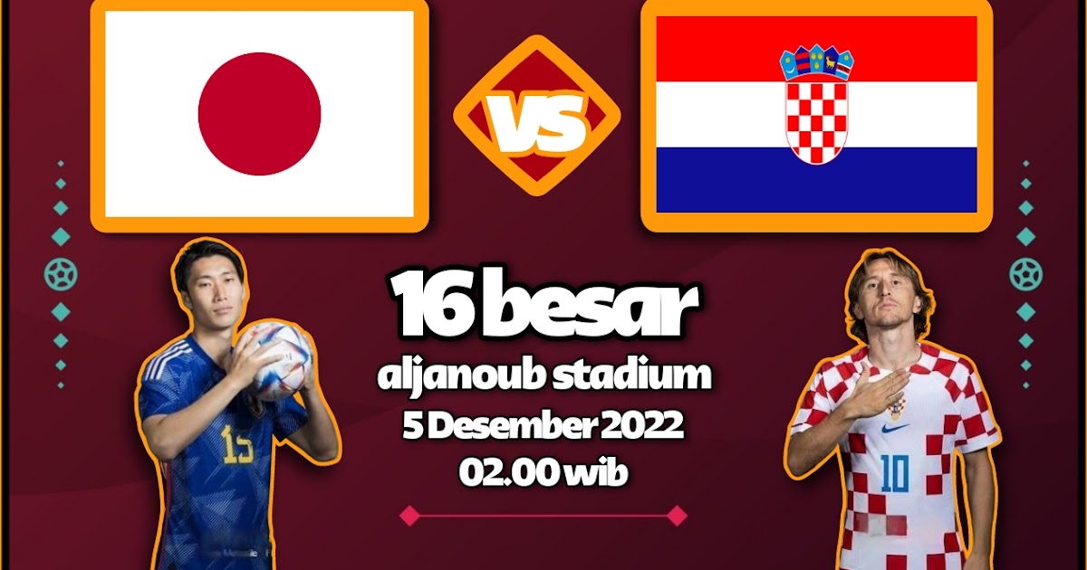 Streaming Piala Dunia Qatar 2022 Gratis Babak 16 Besar Jepang Vs