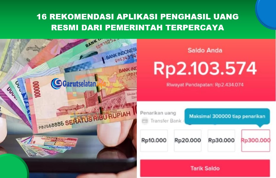 16 Rekomendasi Aplikasi Penghasil Uang Resmi Dari Pemerintah Terpercaya