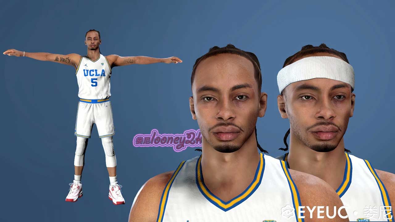 Nba 2k23 Amari Bailey Cyberface 2023 Prospect