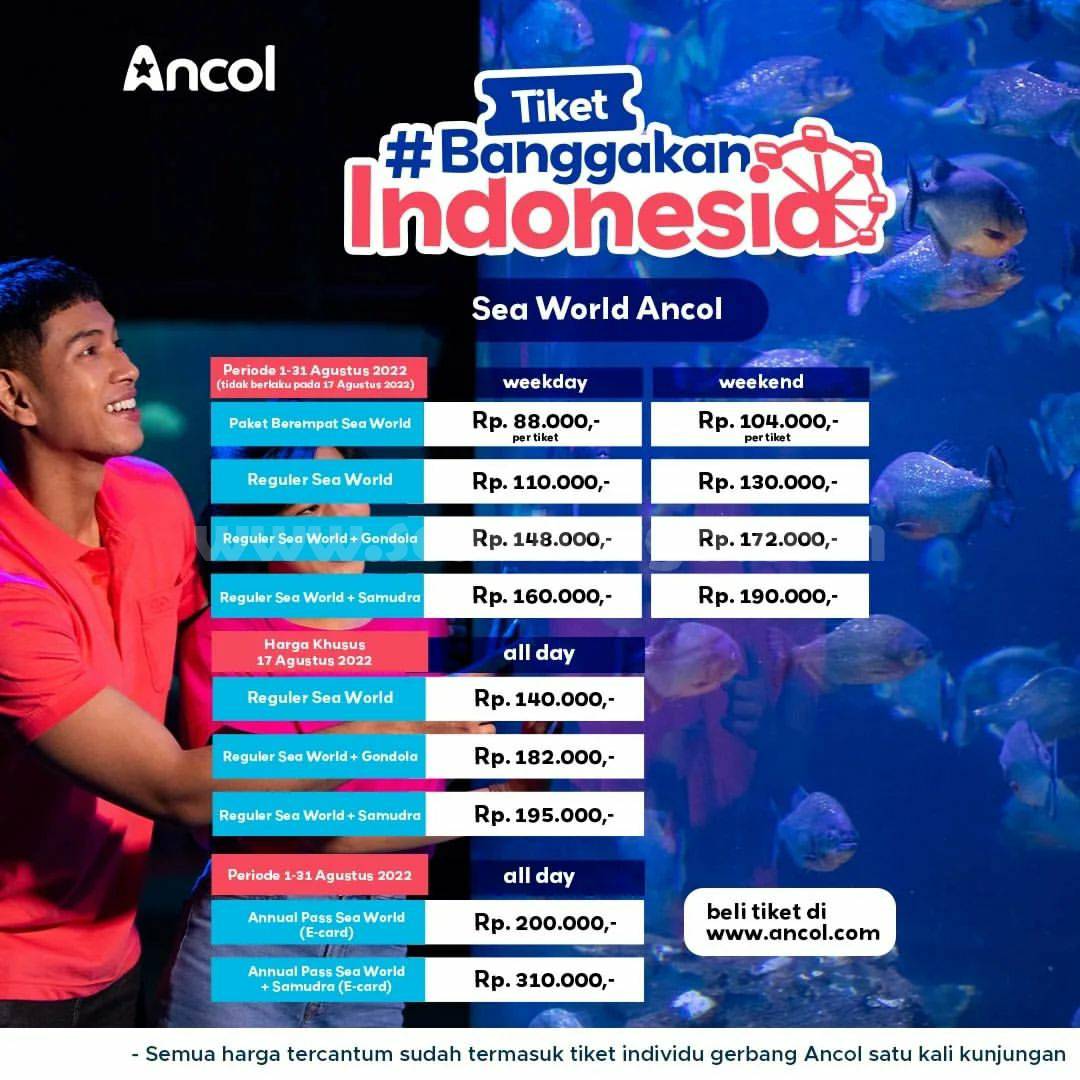 Promo Seaworld Harga Tiket Bundling Semua Wahana Agustus 2022 Scanharga