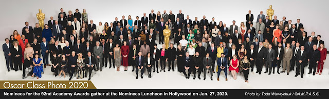 Oscars 2020 Nominees Celebrated At Luncheon Take ‘oscar Class Photo