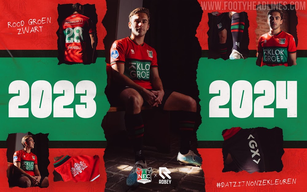 No More Legea Robey Nec Nijmegen 23 24 Home Kit Released Footy