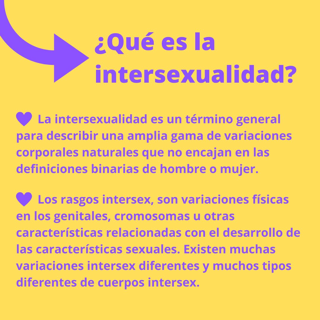 26 De Octubre Es El Día De La Visibilidad Intersexual O Intersex