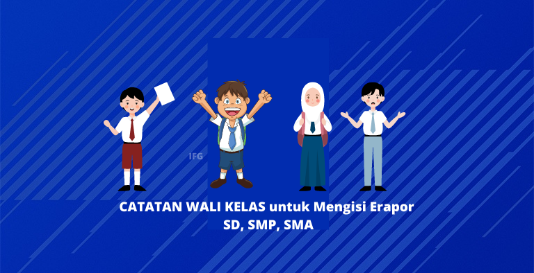 Catatan Wali Kelas Untuk Mengisi Erapor Sd Smp Sma Tahun 2023 The Ruzid