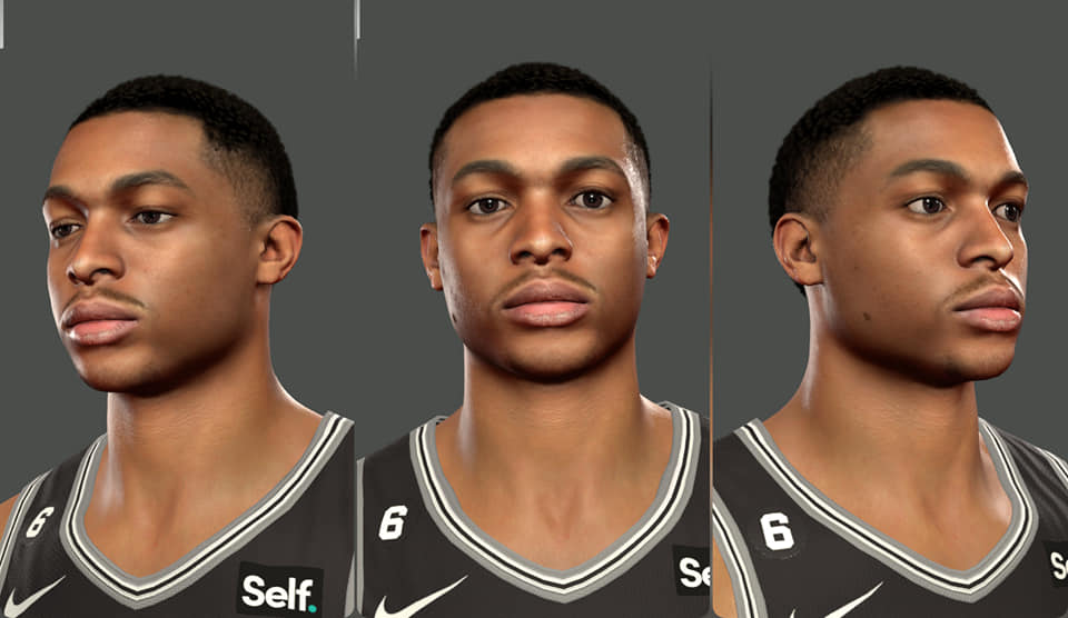 Nba 2k23 Keldon Johnson Cyberface Update Current Look Johny Em