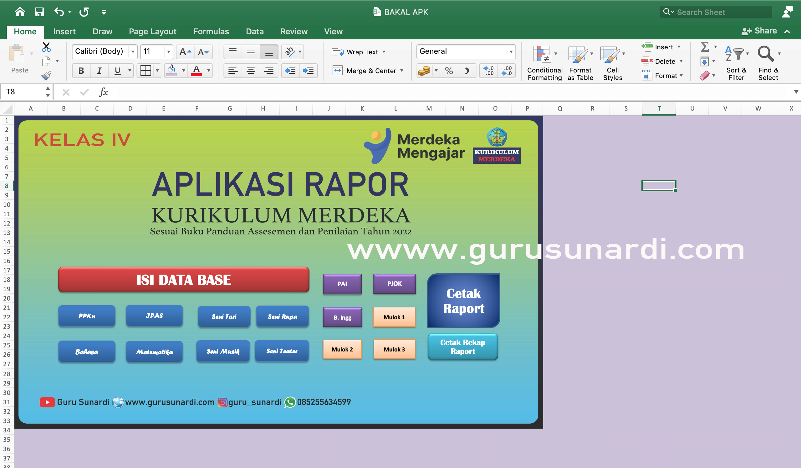 Aplikasi Rapor Kurikulum Merdeka