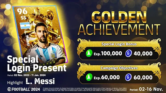 Efootball 2024 Celebrates The Crowning Of Lionel Messi As The Best