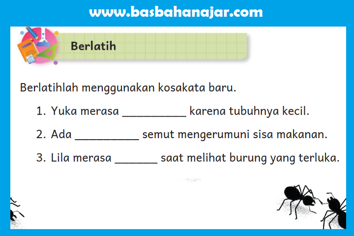 Kunci Jawaban Bahasa Indonesia Kelas 2 Halaman 100 Berlatih Kurikulum