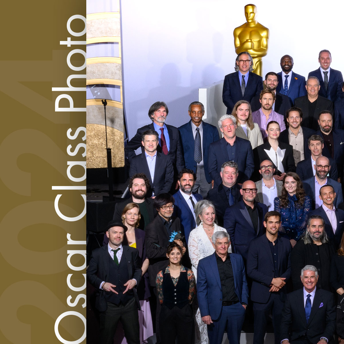 Oscars 2024 Nominees Celebrated At Luncheon Take ‘oscar Class Photo