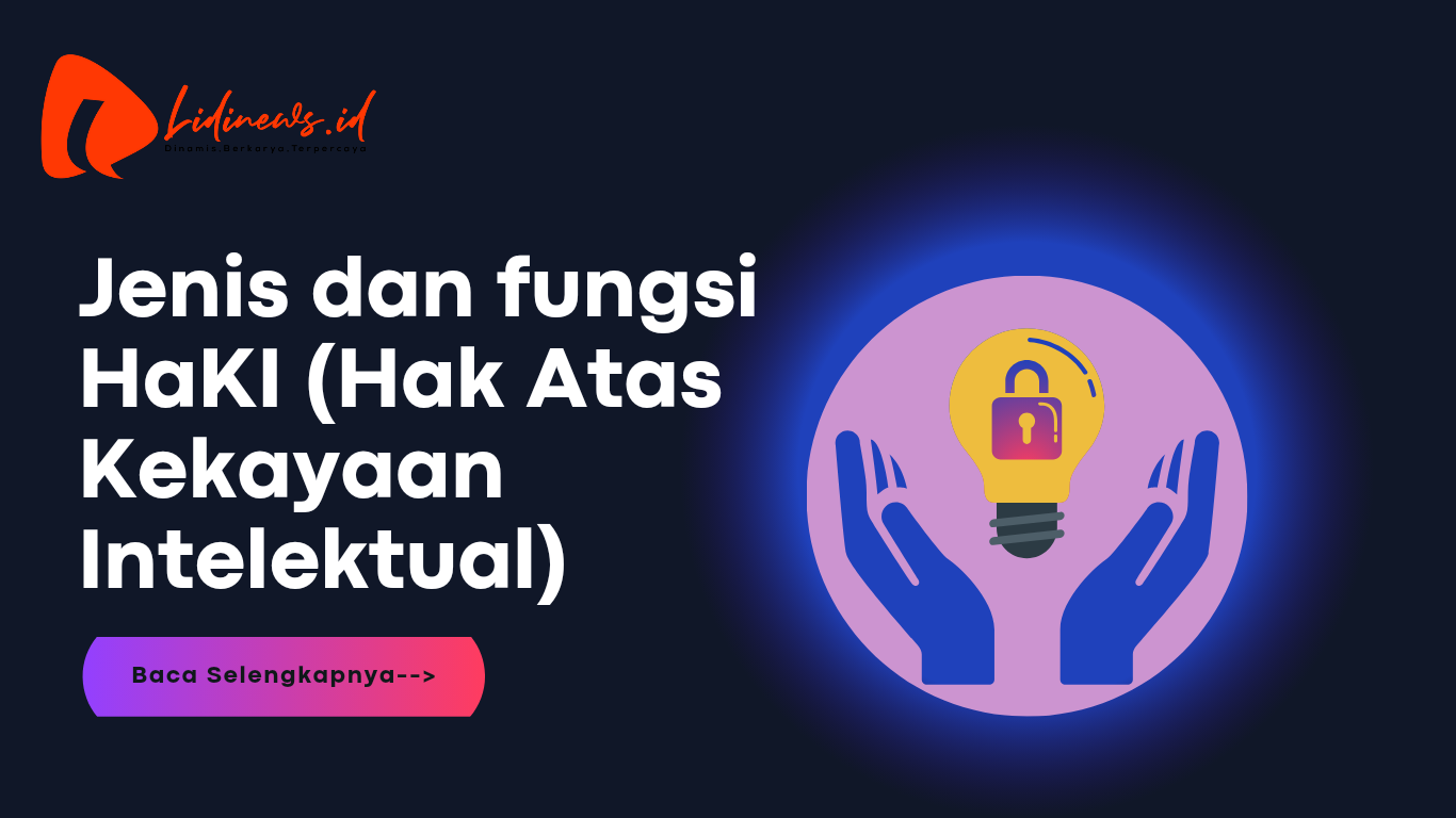 Jenis Dan Fungsi Haki Hak Atas Kekayaan Intelektual