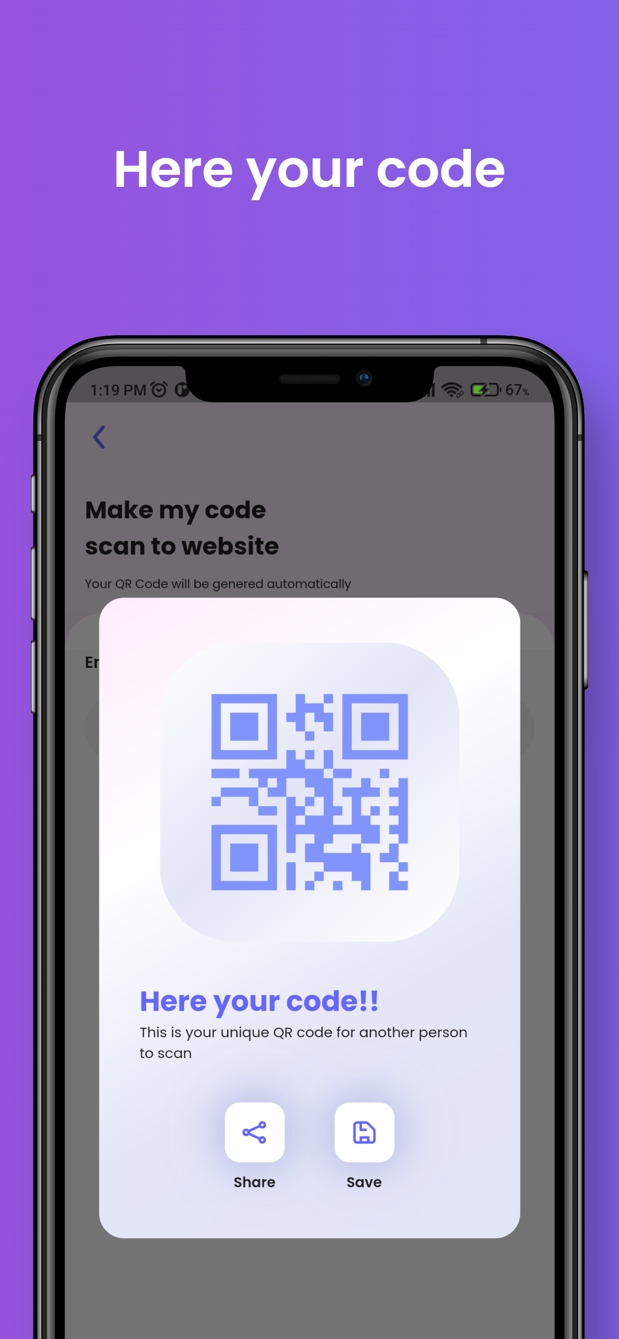 Create And Share Qr Codes Quickly And Easily With Flutter Qr Generator App