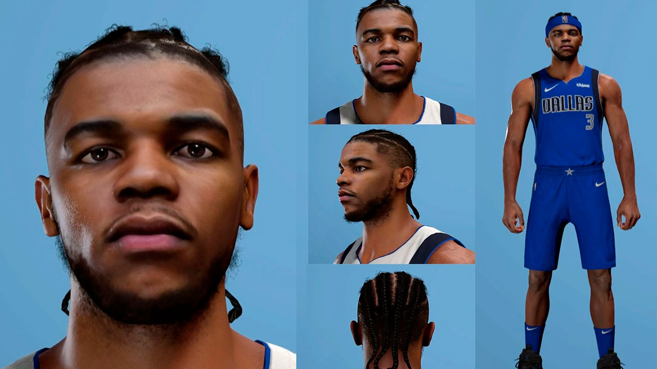 Nba 2k22 Jaden Hardy Cyberface Update With Braids Rookie