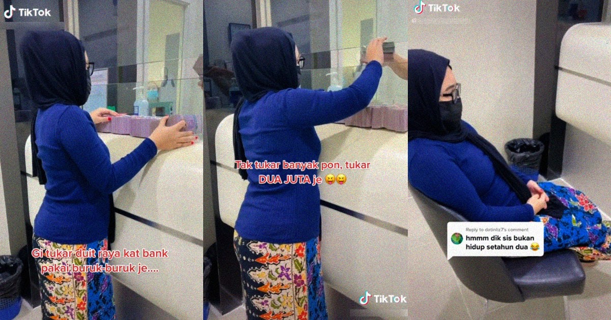 Gi Bank Pakai Buruk Buruk Tukar Duit Raya Rm2 Juta Jer Citer Member