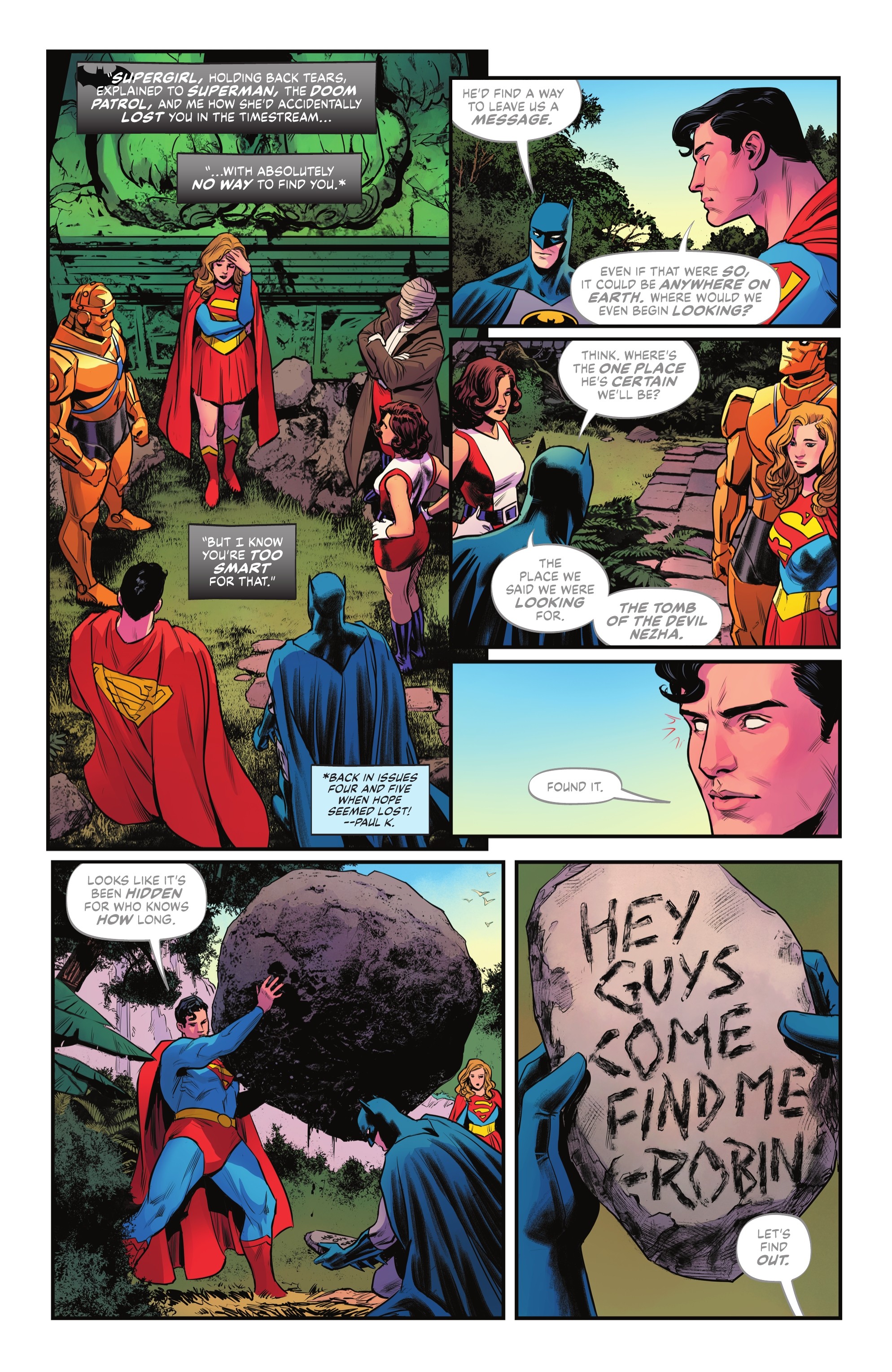 Mystery Comics Batman Superman Worlds Finest 6 De Mark Waid Et