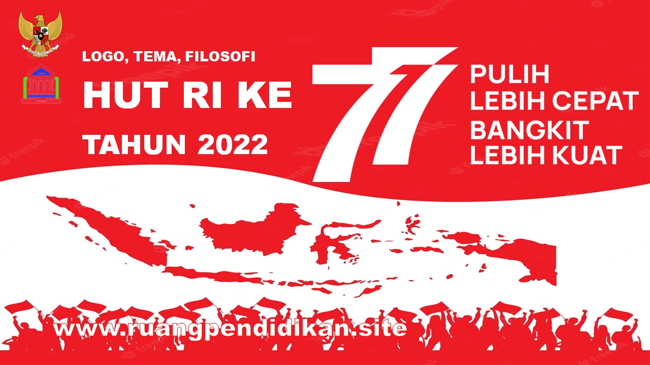 Logo Dan Tema Hut Ri Ke 77 Tahun 2022 Ruang Pendidikan