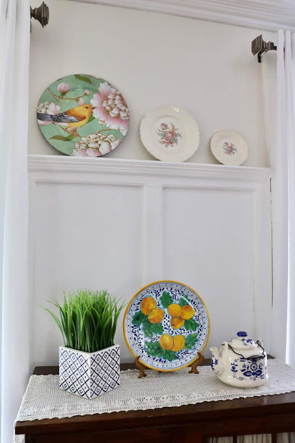 Amys Creative Pursuits How To Decorate A Metal Tier Tray And A Dining