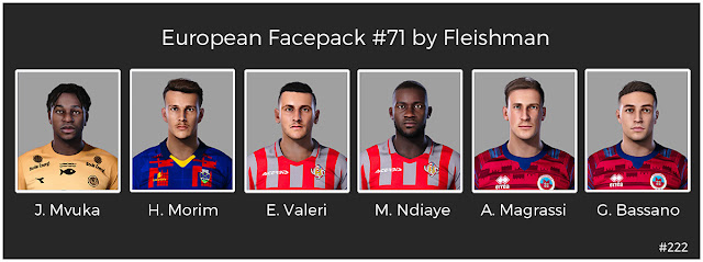 Pes 2021 European Facepack 71 By Fleishman