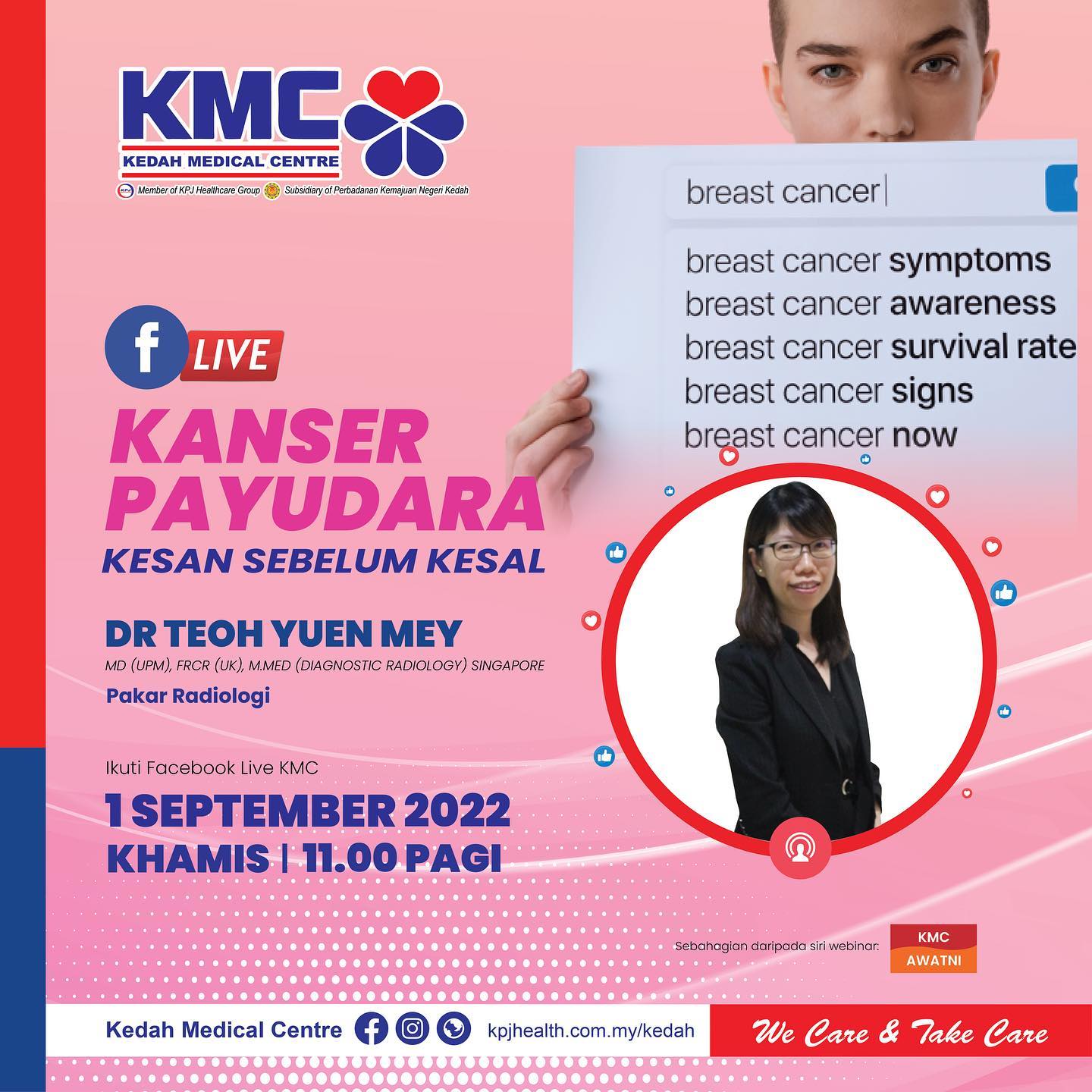 National Cancer Society Of Malaysia Penang Branch Kanser Payudara