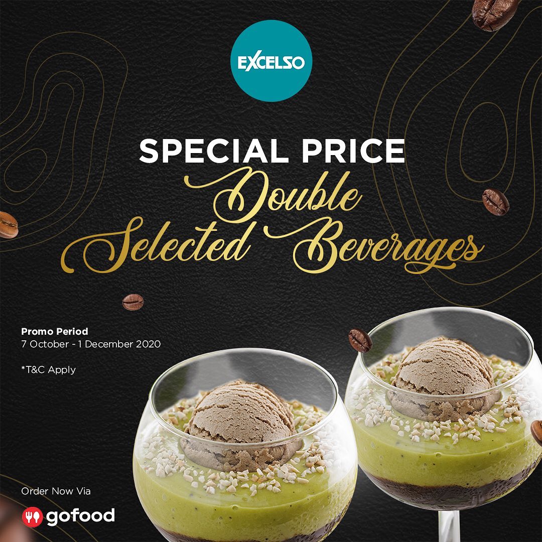 Promo Excelso Coffee Special Price Double Selected Beverages Mulai Rp