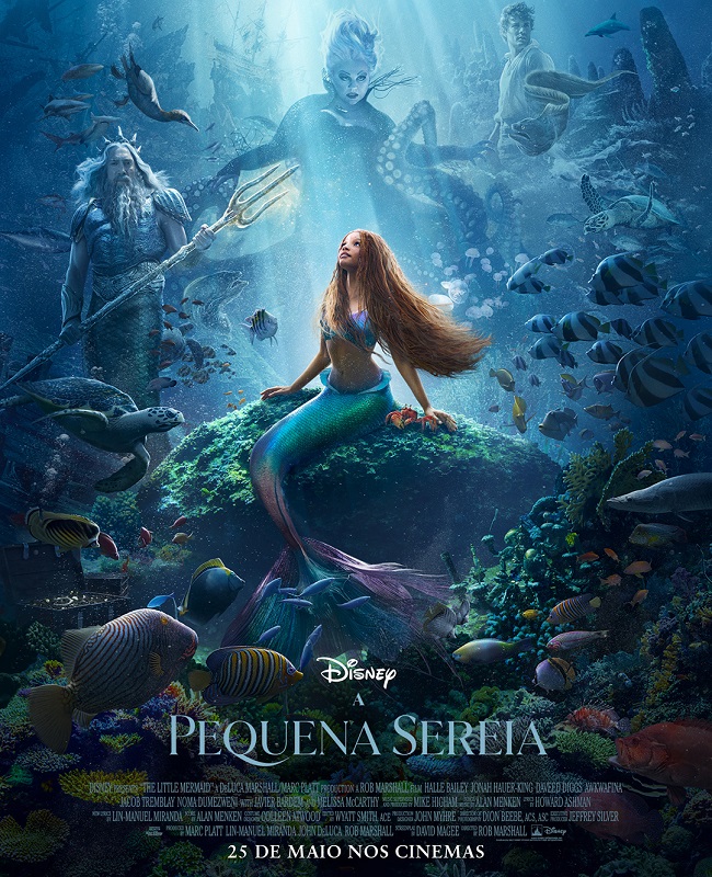 A Pequena Sereia Live Action Disney Ganha Novo Cartaz E Data De Estreia