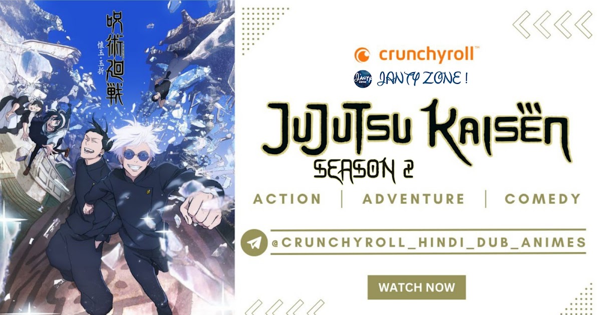 Jujutsu Kaisen Season 2 All Episodes Hindi Dubbed