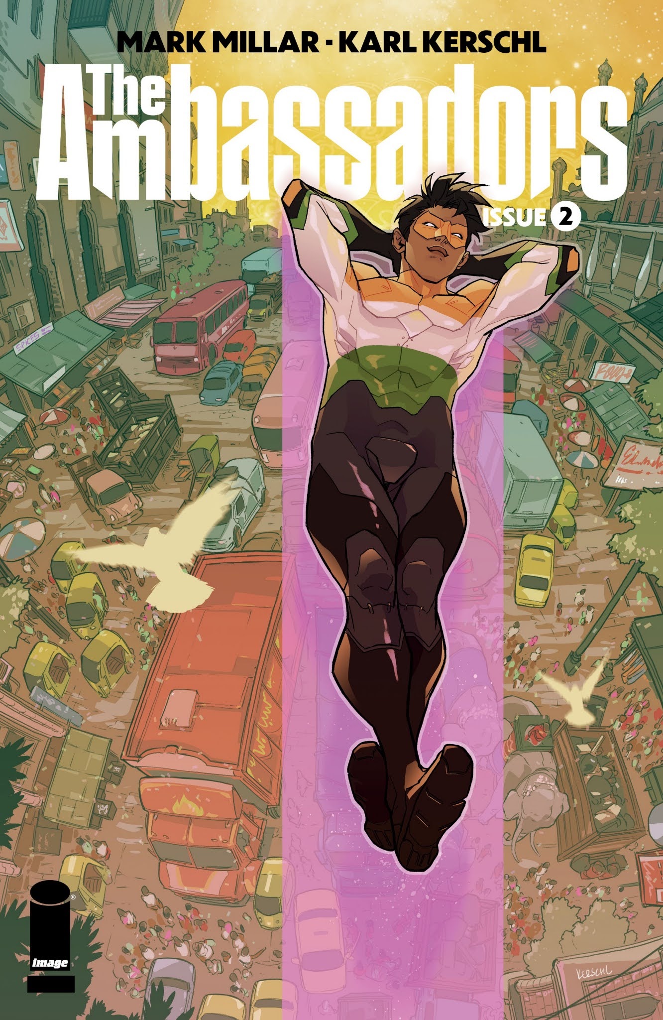 Mystery Comics The Ambassadors 2 De Mark Millar Et Karl Kerschl