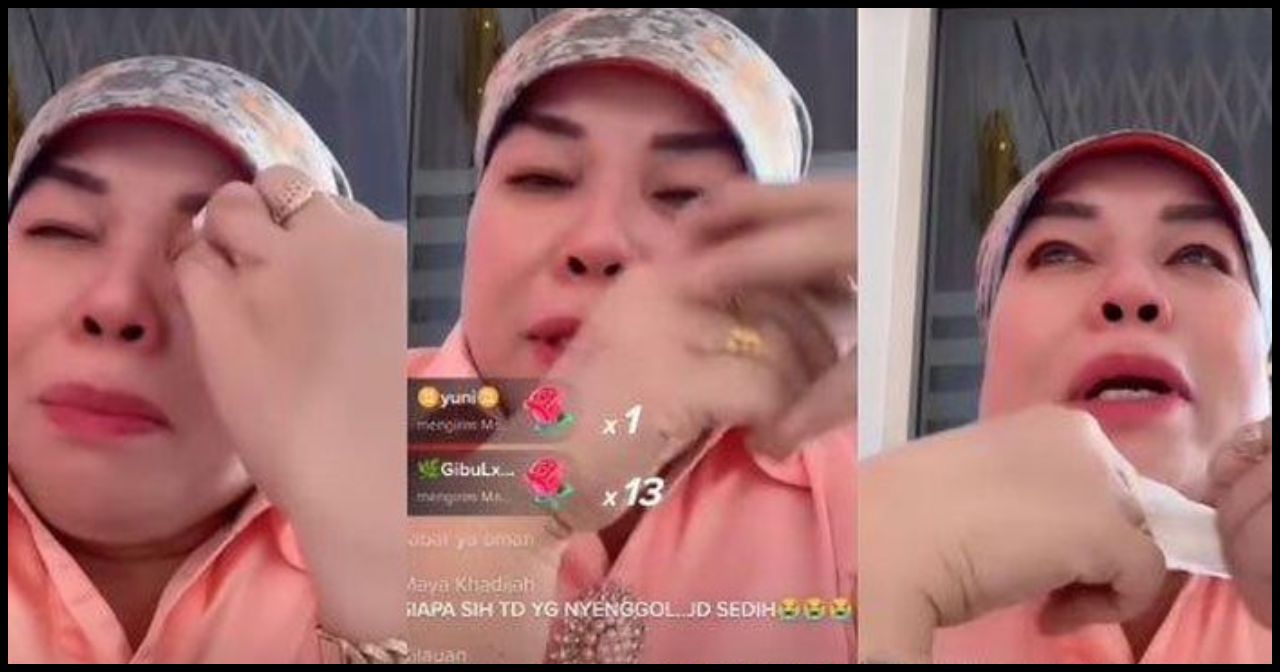 Tangis Dewi Zuhriati Pecah Baca Hujatan Warganet Fuji Beri Peringatan