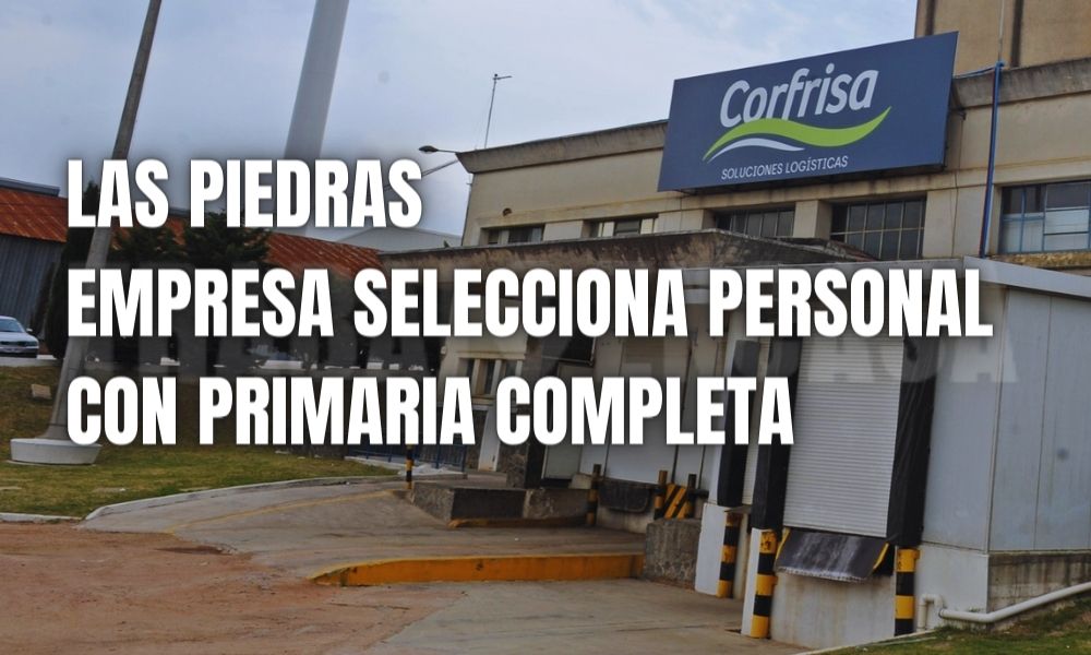 Las Piedras Empresa Selecciona Personal Con Primaria Completa