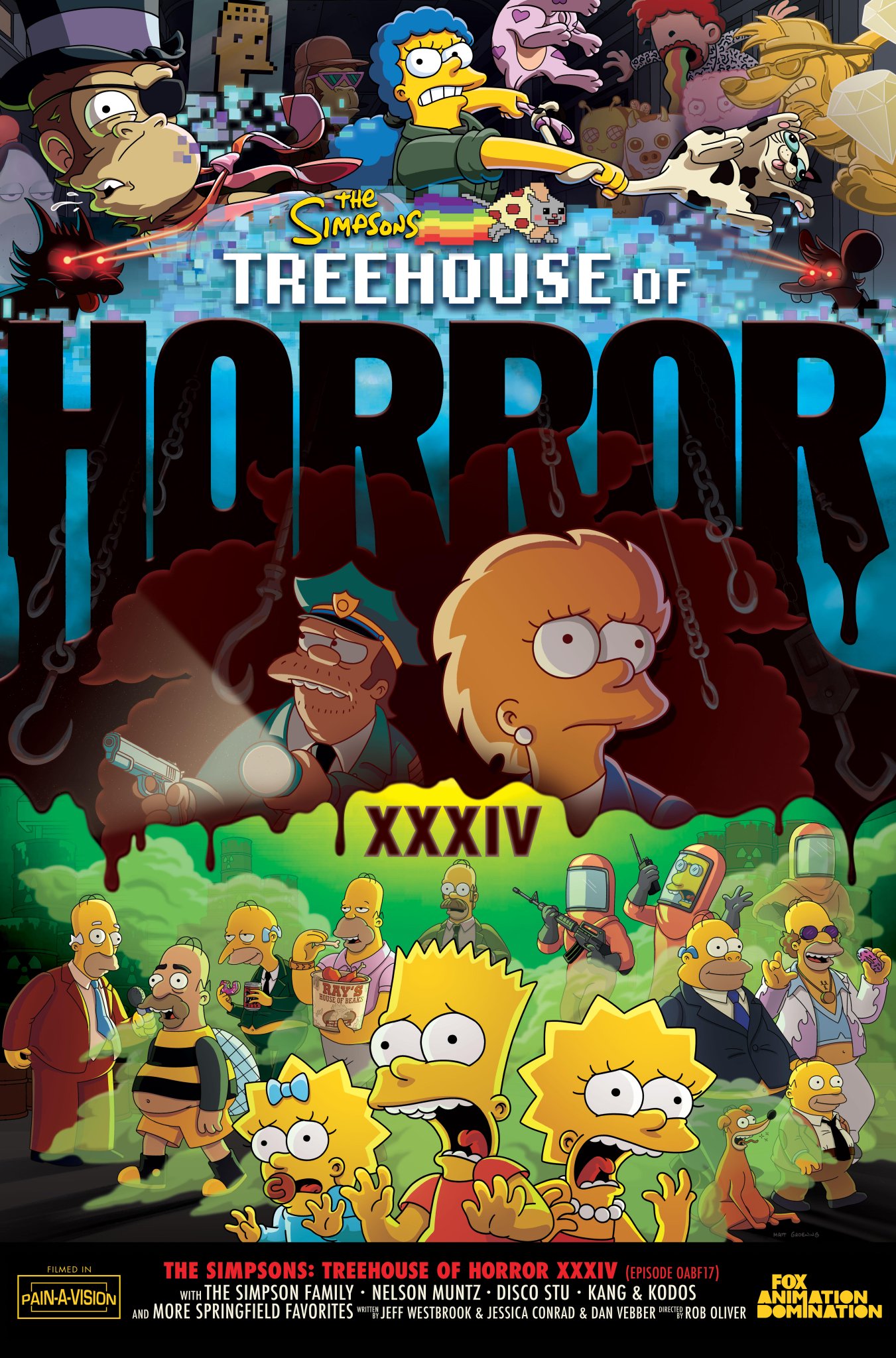 Sneak Peek “the Simpsons Treehouse Of Horror Xxxiv”