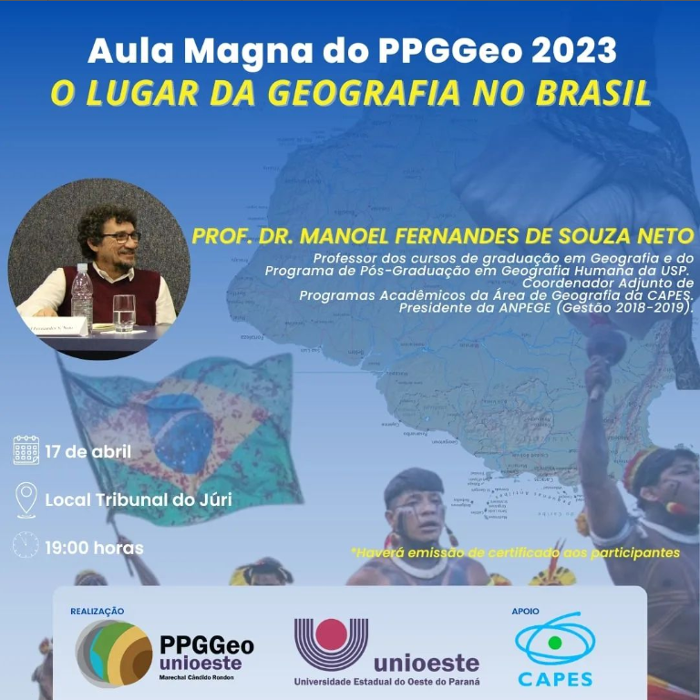 Eventos De Geografia Aula Magna Do Programa De Pós Graduação Em