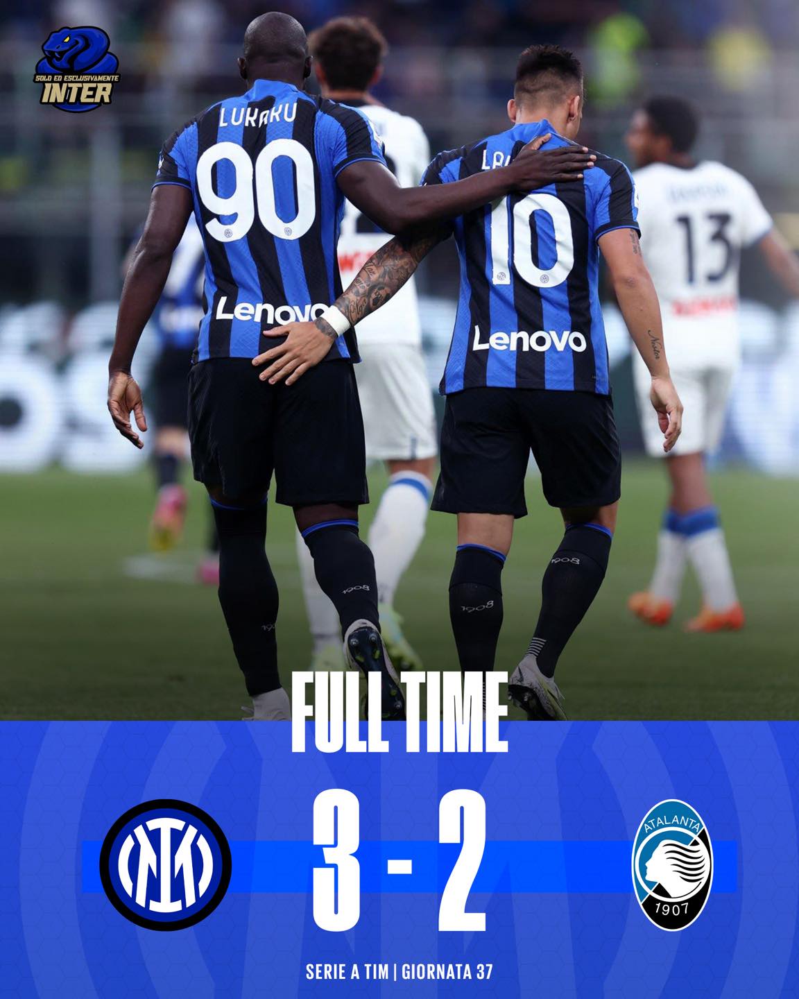 Serie A Inter Atalanta 3 2