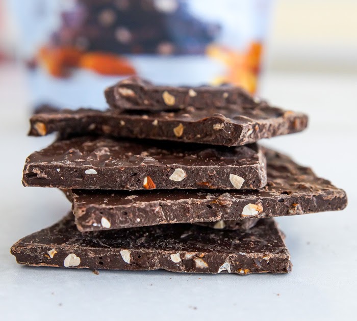 Trader Joes Dark Chocolate Bark With Almond Pretzel And Sea Salt Review