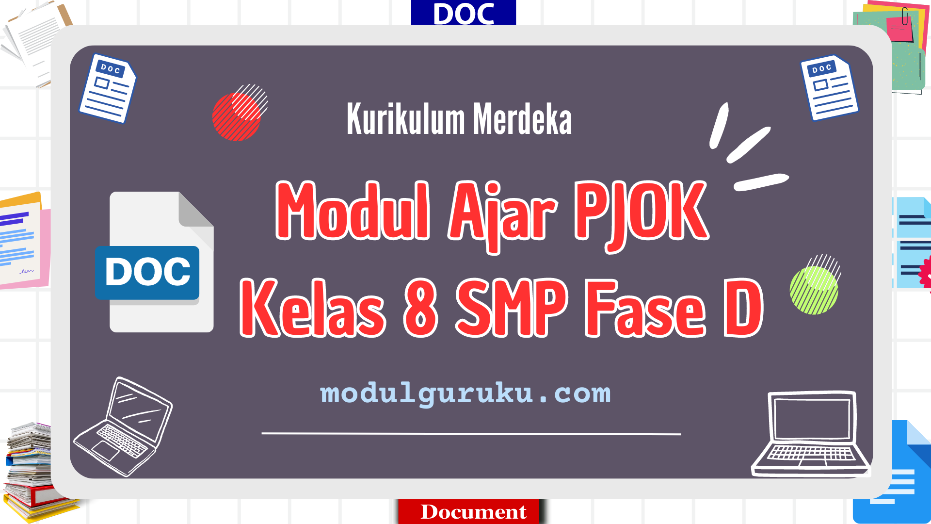 Modul Ajar Pjok Kelas 8 Smp Fase D Kurikulum Merdeka Modul Guruku